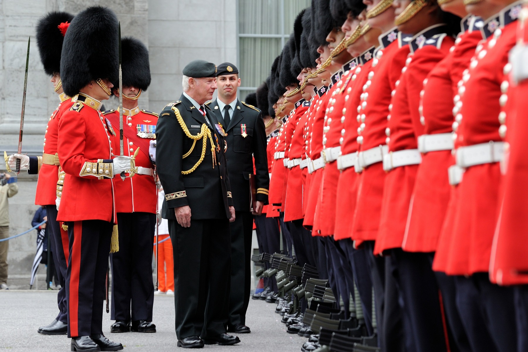 The Governor General of Canada > Photos > Annual Inspection of the Ceremonial Guard
