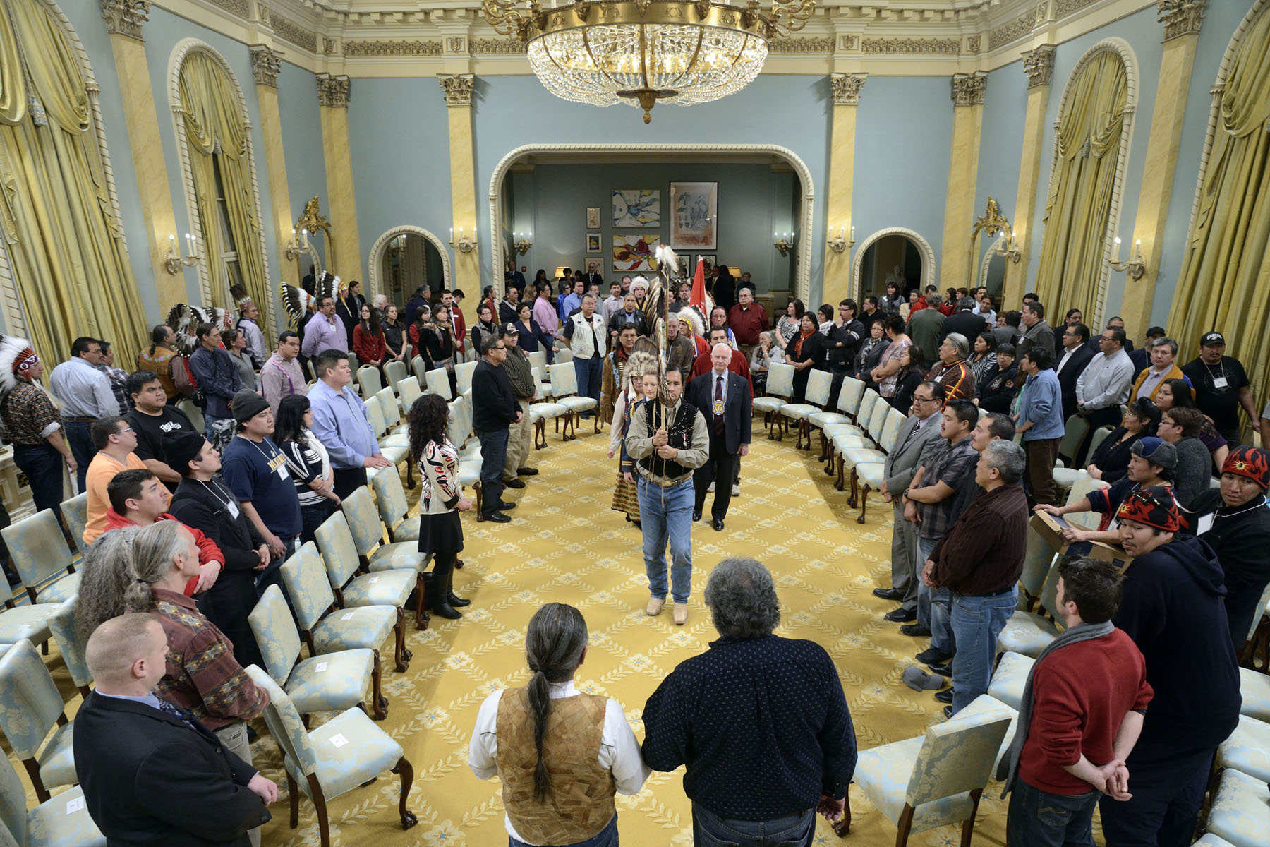 The Governor General of Canada > Photos > Ceremonial Meeting with First ...