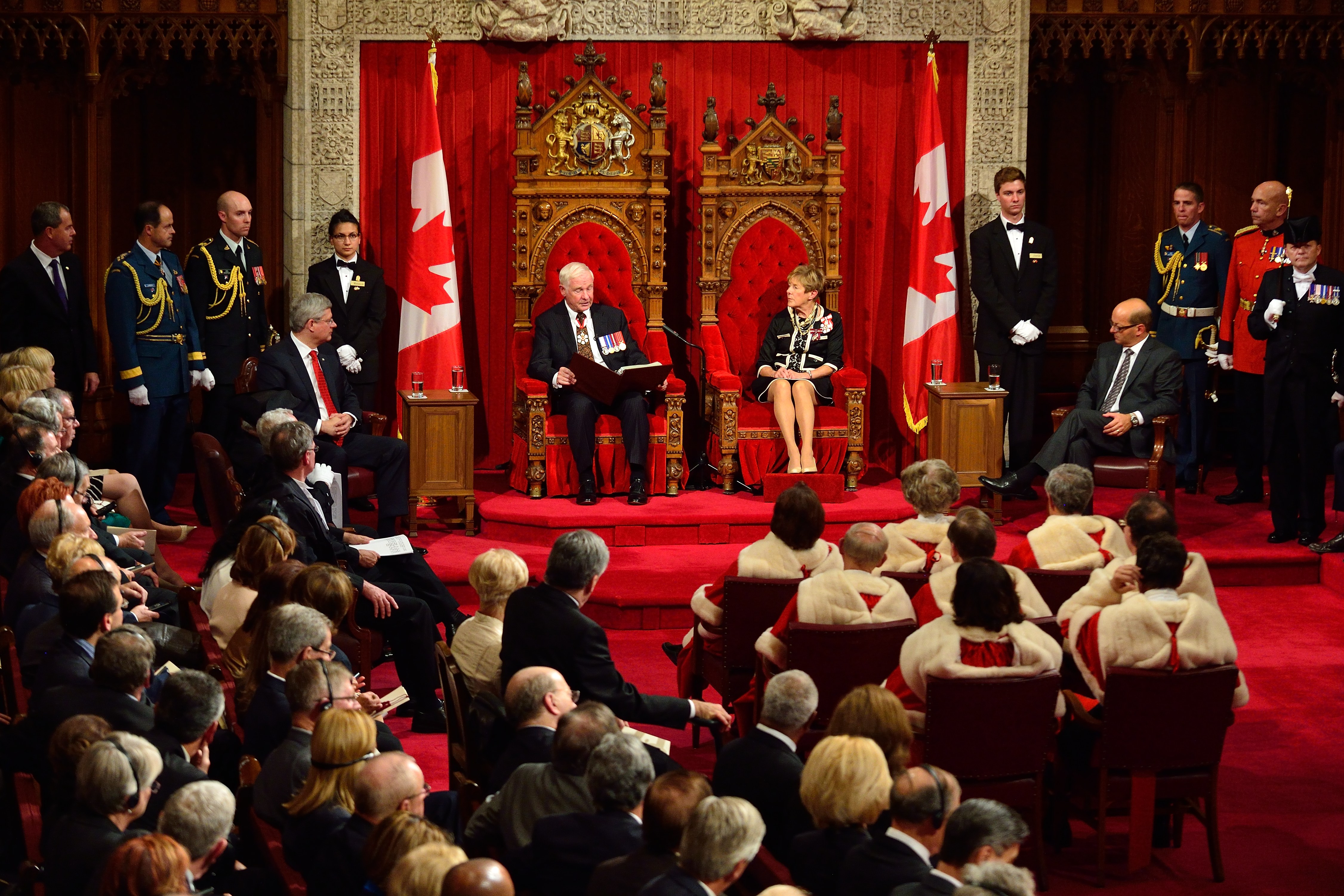 The Governor General of Canada > Photos > 2013 Speech from the Throne