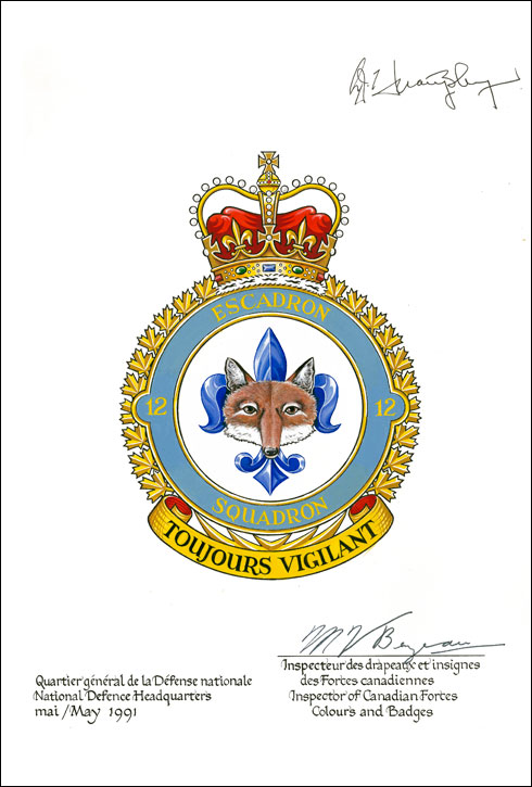12 Radar Squadron | The Governor General of Canada
