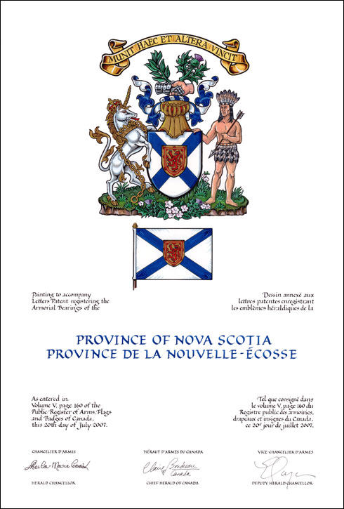 Province of Nova Scotia | The Governor General of Canada