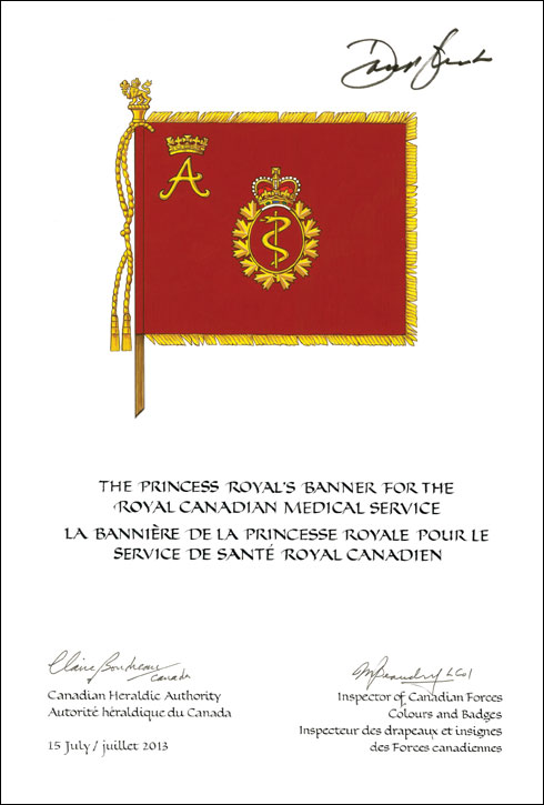 Royal Canadian Medical Service | The Governor General of Canada