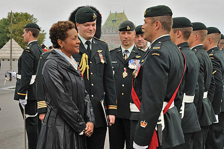 The Dedication and Presentation of Colours to the 1st Battalion of the ...