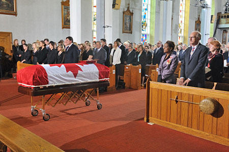 State Funeral of the Right Honourable Roméo LeBlanc | The Governor ...