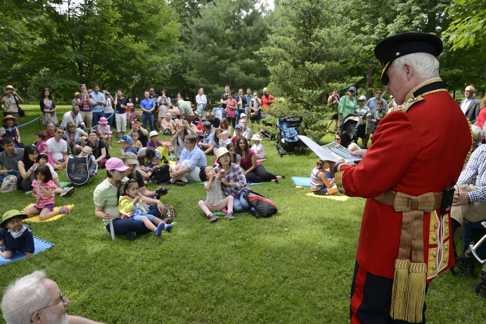 Annual Inspection of the Ceremonial Guard and Storytime | The Governor General of Canada