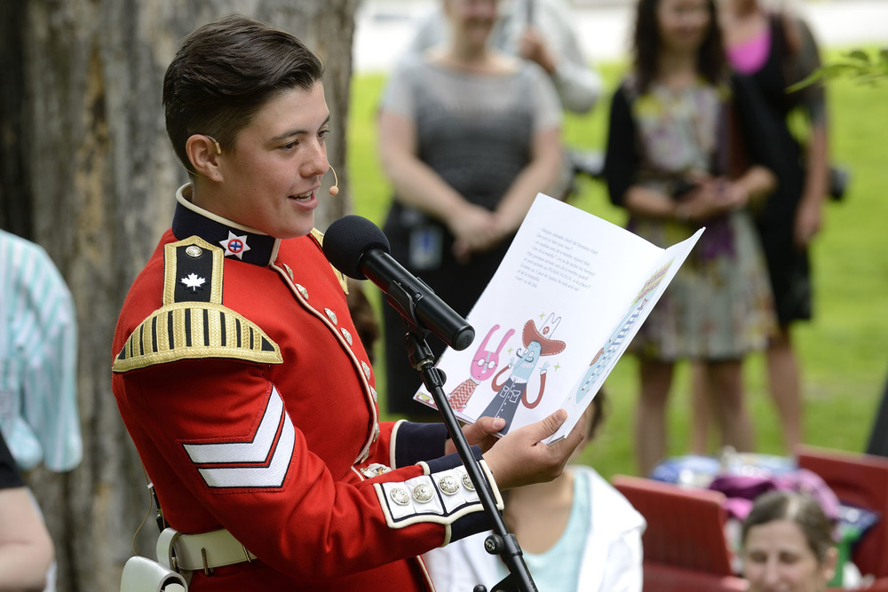 Annual Inspection of the Ceremonial Guard and Storytime | The Governor General of Canada