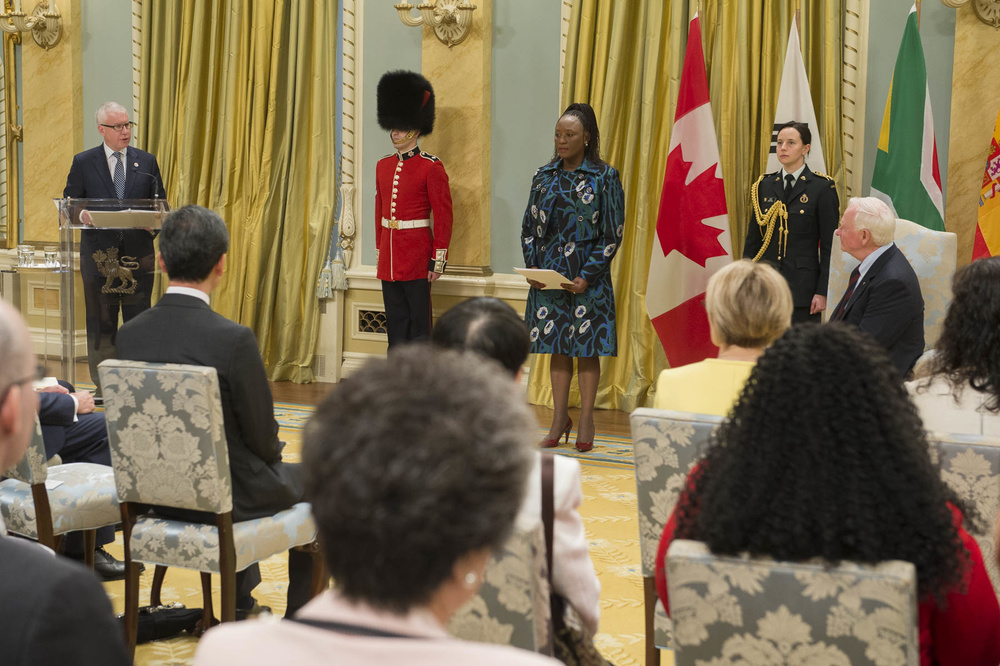 Presentation of Letters of Credence | The Governor General of Canada