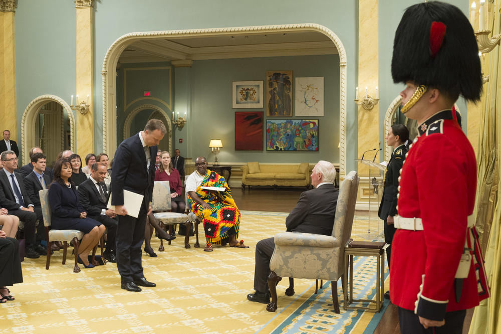 Presentation of Letters of Credence | The Governor General of Canada