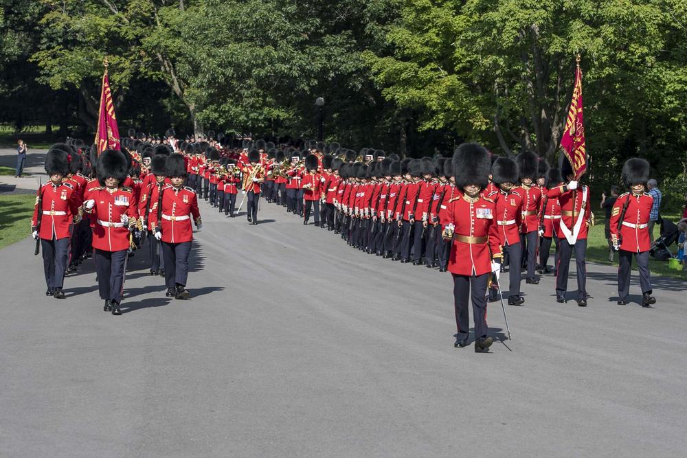 Inspection of the Ceremonial Guard | The Governor General of Canada