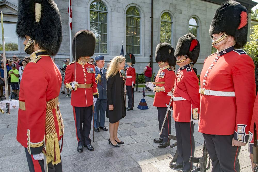 Inspection of the Ceremonial Guard | The Governor General of Canada