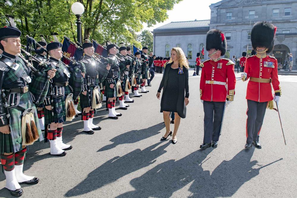Inspection of the Ceremonial Guard | The Governor General of Canada