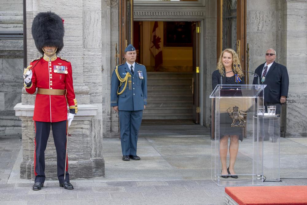 Inspection of the Ceremonial Guard | The Governor General of Canada