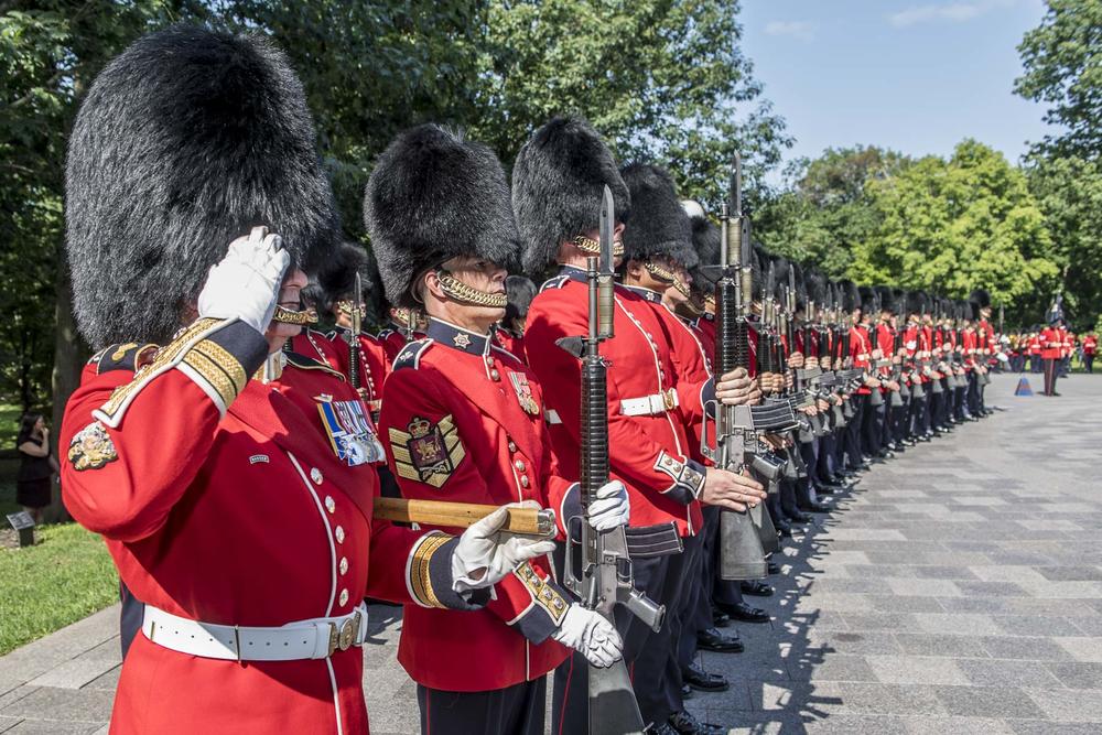 Inspection of the Ceremonial Guard | The Governor General of Canada
