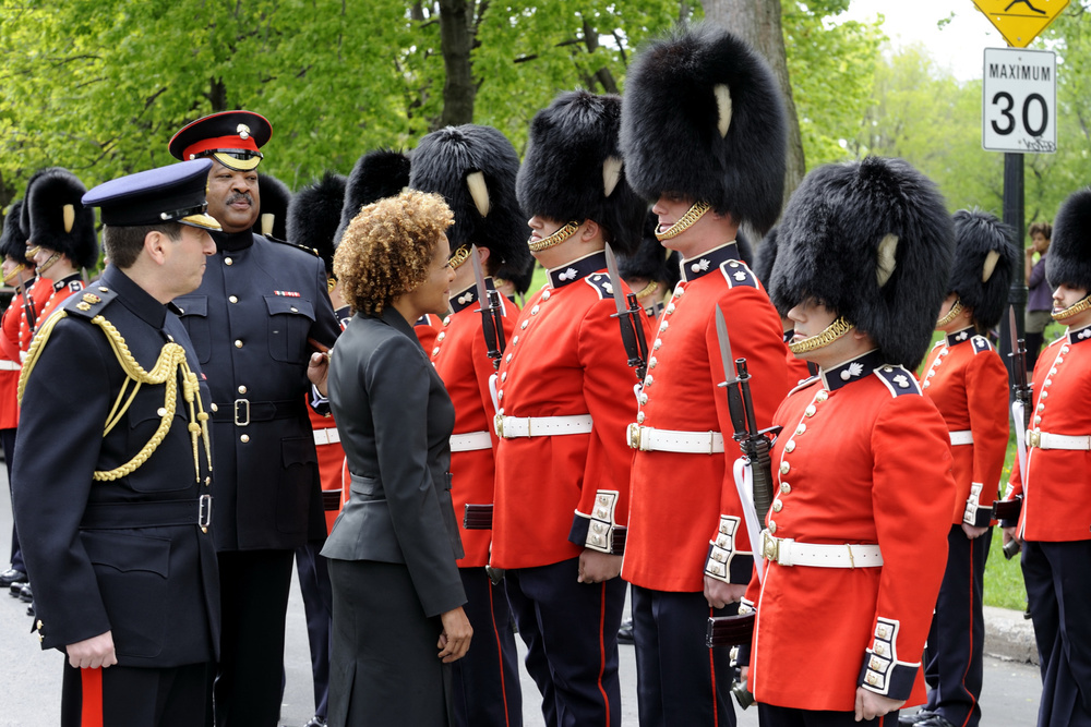 Visit to the Canadian Grenadier Guards in Montréal | The Governor ...