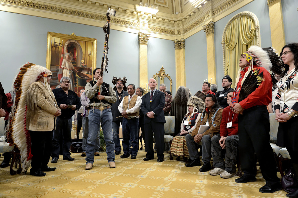 Ceremonial Meeting with First Nations Leaders | The Governor General of ...