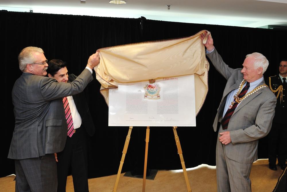 Unveiling of CFIA Emblem | The Governor General of Canada