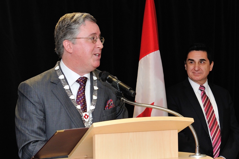 Unveiling of CFIA Emblem | The Governor General of Canada