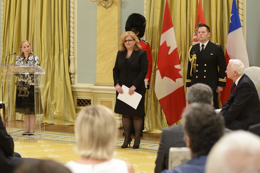 Presentation of Letters of Credence | The Governor General of Canada