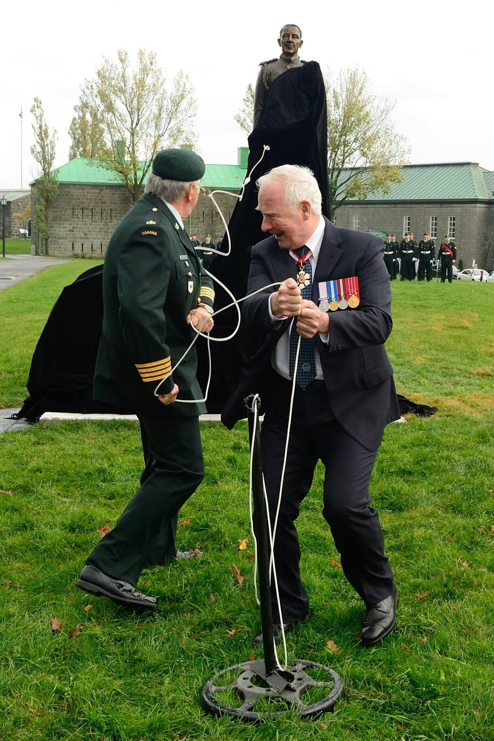 Unveiling of Georges P. Vanier Statue | The Governor General of Canada