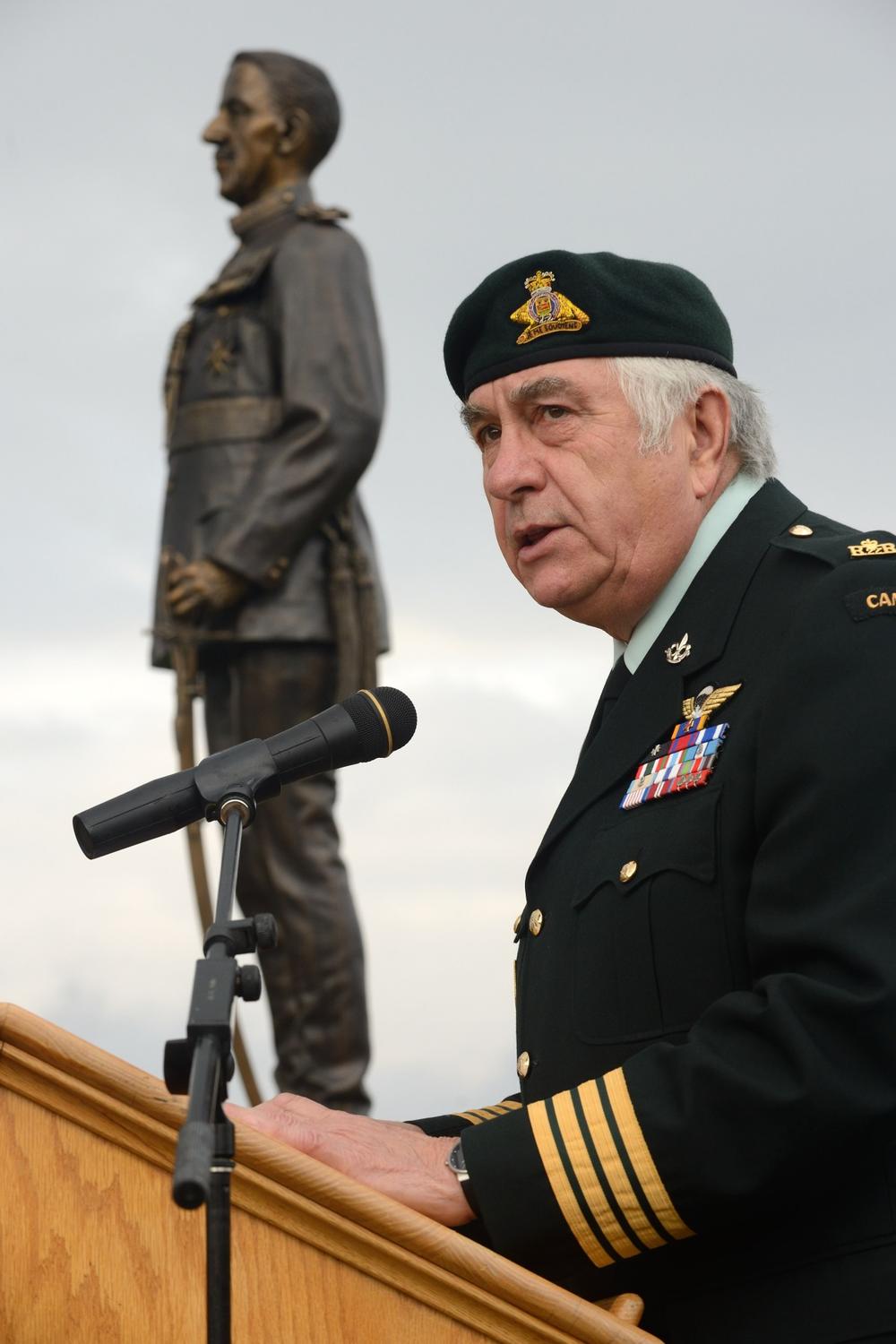 Unveiling of Georges P. Vanier Statue | The Governor General of Canada