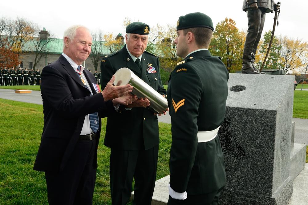 Unveiling of Georges P. Vanier Statue | The Governor General of Canada