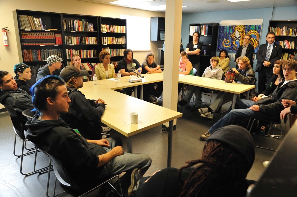 Visit to Directions Youth Services Center in Vancouver | The Governor ...
