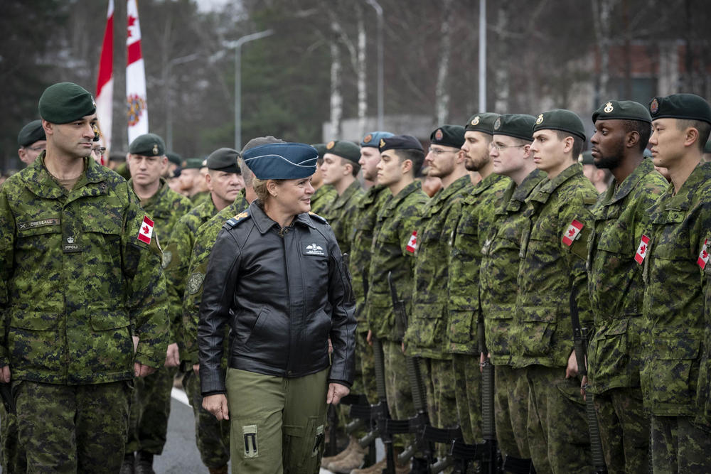 Visit to troops in Latvia | The Governor General of Canada