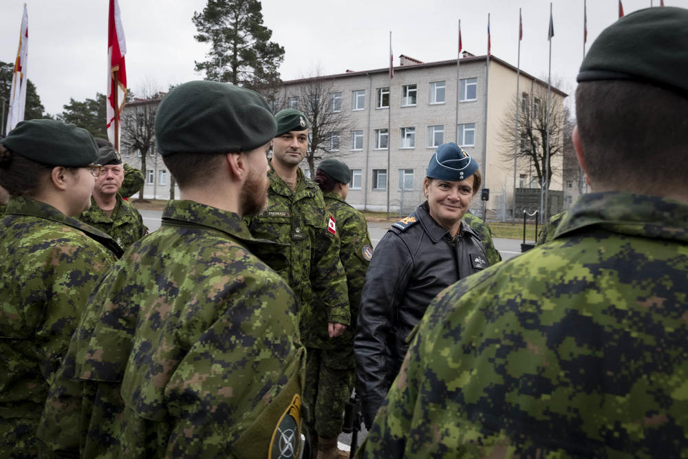 Visit to troops in Latvia | The Governor General of Canada