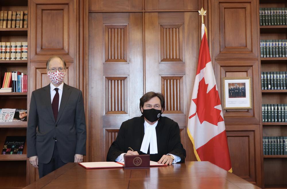 Swearing-in of H.E. the Rt. Hon. Richard Wagner | The Governor General ...