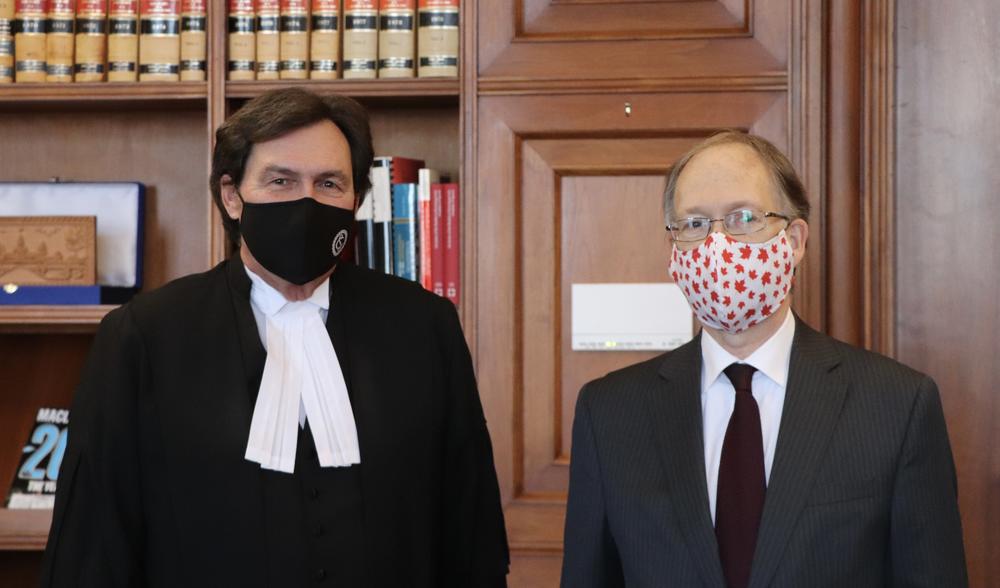 Swearing-in of H.E. the Rt. Hon. Richard Wagner | The Governor General ...