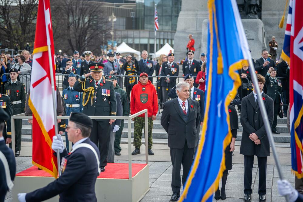 National Remembrance Day ceremony | The Governor General of Canada